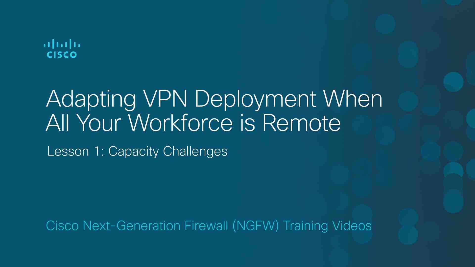 Lesson 1: Capacity Challenges